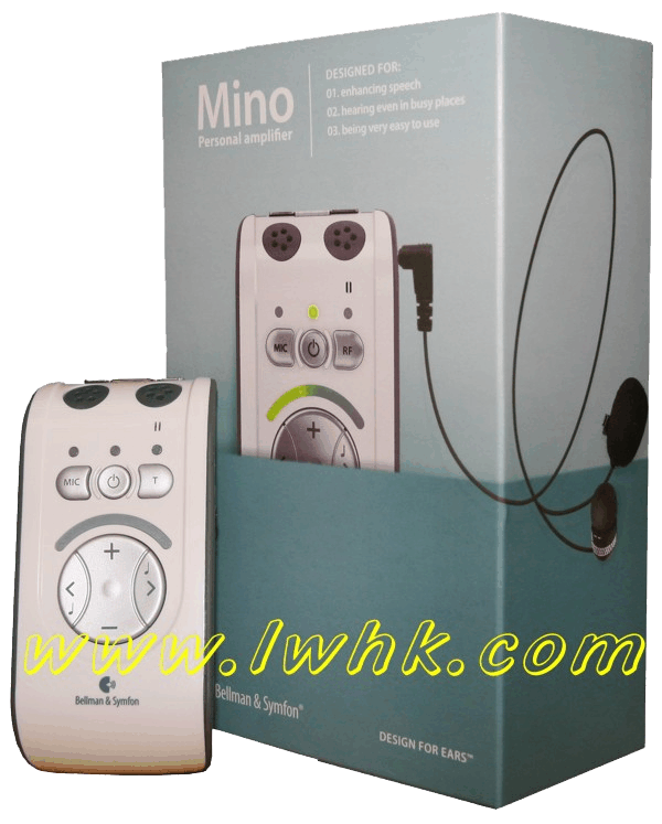 龍華醫藥 Bellman & Symfon Mino Personal Amplifier 貝爾曼數碼式私人傳話器 助聽器